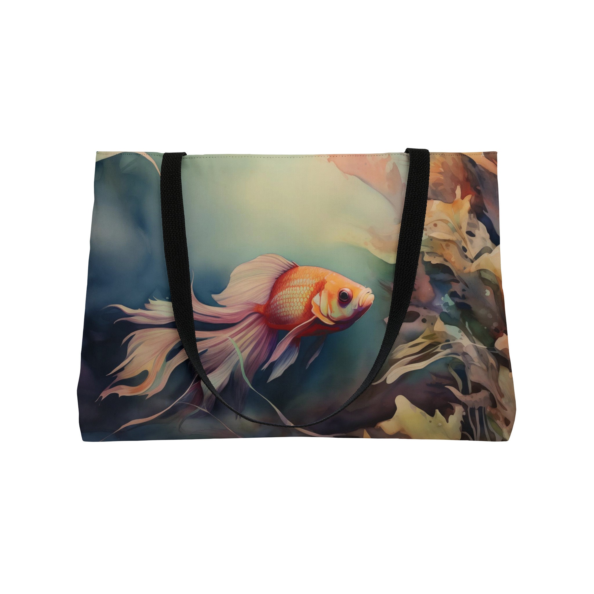 Goldfish Weekender Tote Bag Aquarium Large Tote Bag Fish Tote Bag for ...
