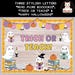 Halloween Bulletin Board Kit, Halloween Editable Door Decorations ...