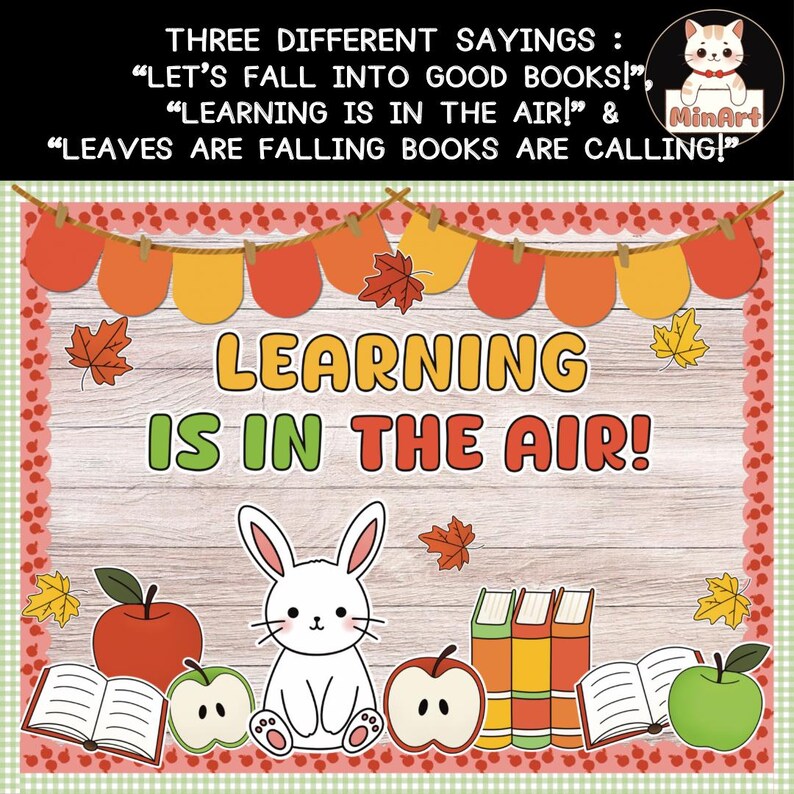 Fall Bulletin Board Kit, Fall Classroom Decorations, Fall Door ...