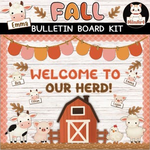 Fall Bulletin Board Kit, Fall Classroom Decorations, Fall Door ...