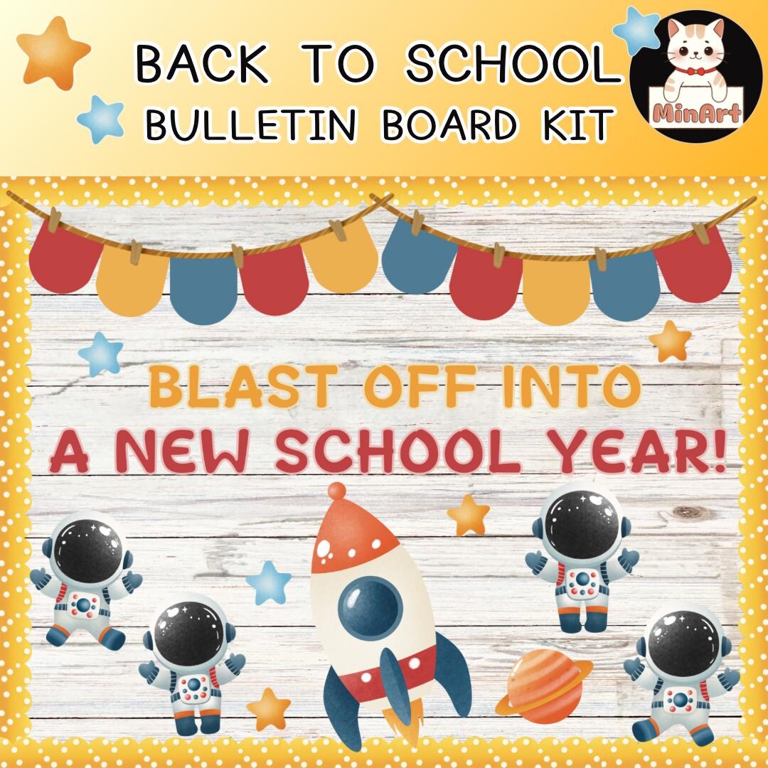 Back to School Bulletin Board Kit, Back to School Door Decorations! - Etsy