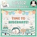 Winter Bulletin Board Kit, Winter Door Decorations, Winter Classroom ...