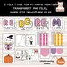 Halloween Bulletin Board Kit, Halloween Editable Door Decorations ...