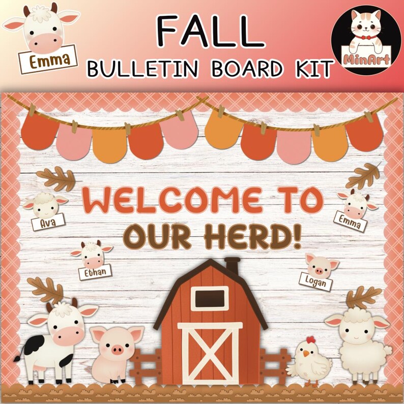 Fall Bulletin Board Kit, Fall Classroom Decorations!, Fall Door ...