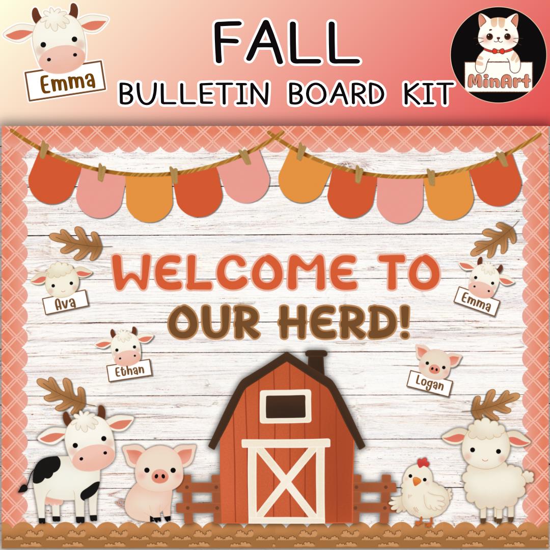 Fall Bulletin Board Kit, Fall Classroom Decorations!, Fall Door ...