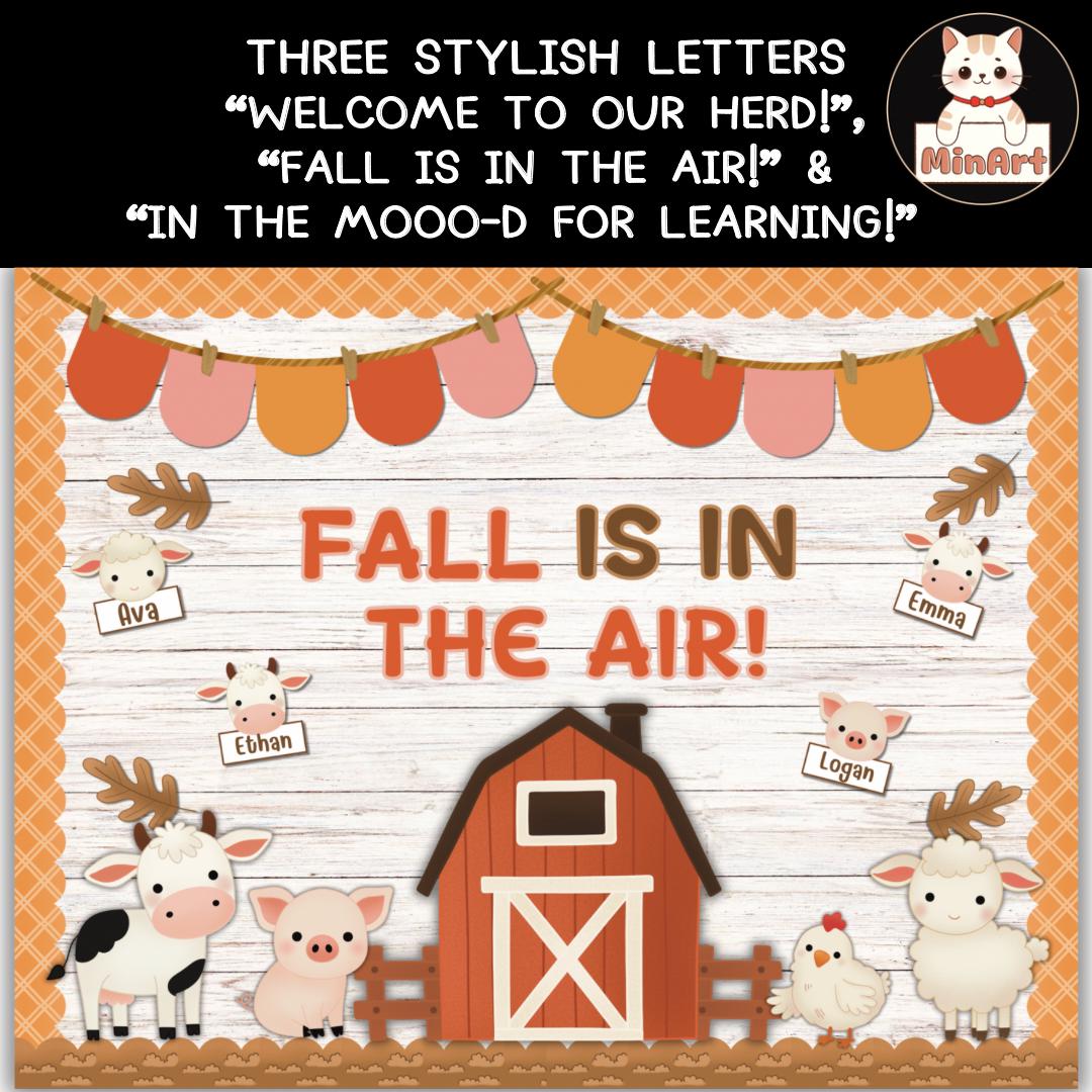 Fall Bulletin Board Kit, Fall Classroom Decorations!, Fall Door ...
