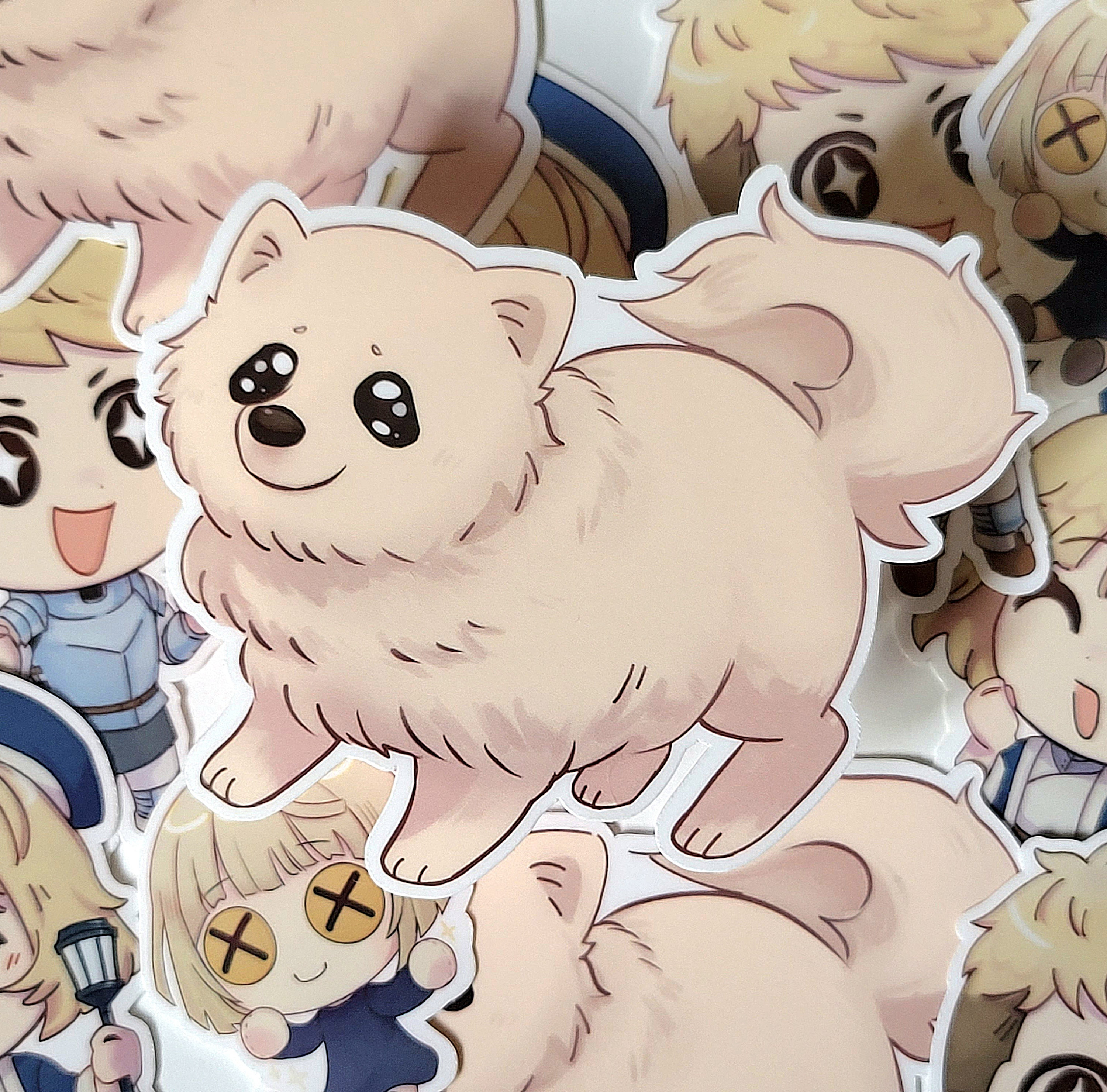 Dungeon Meshi Vinyl Sticker Waterproof Laios, Falin, Touden Siblings ...