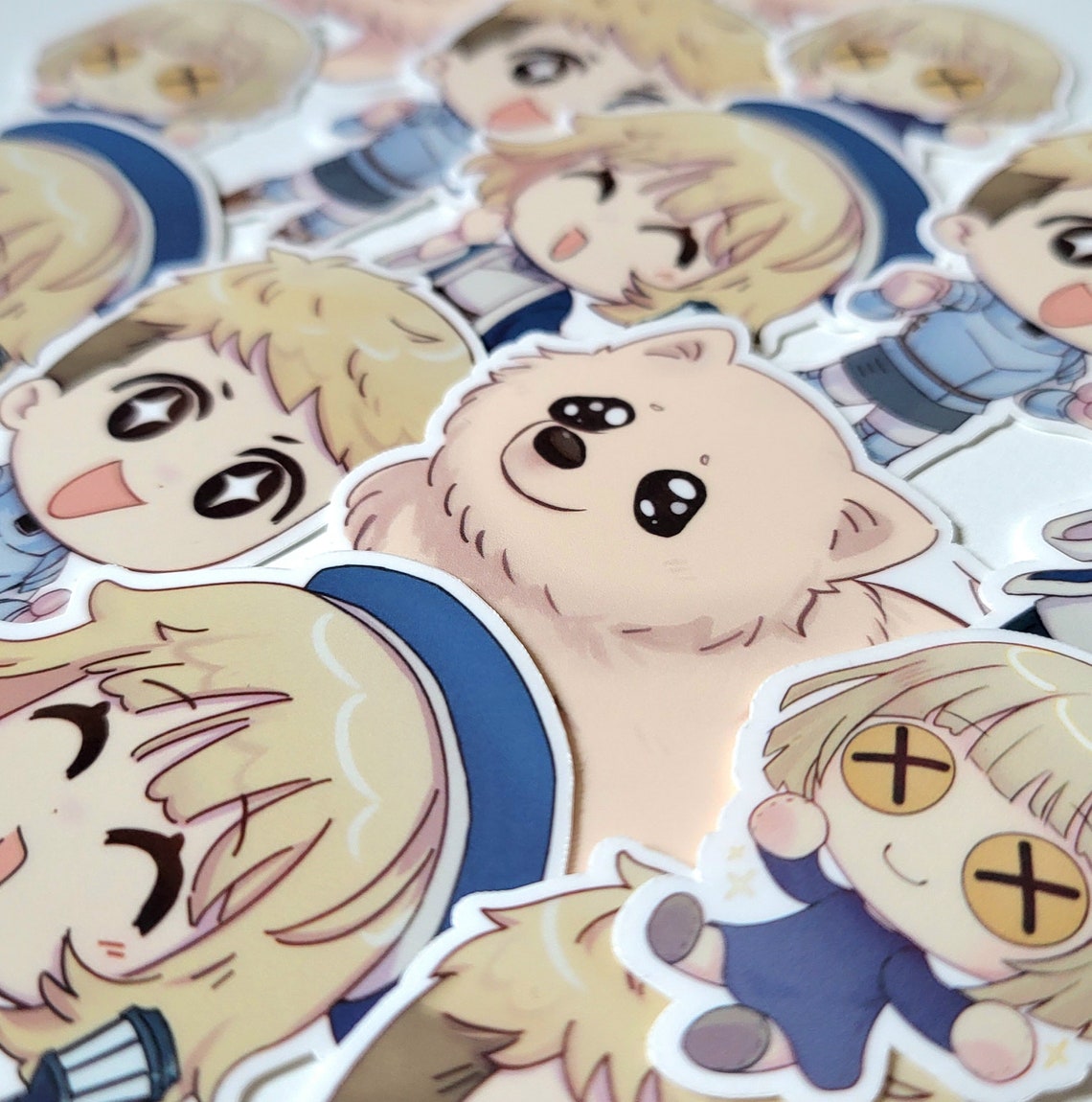 Dungeon Meshi Vinyl Sticker Waterproof Laios, Falin, Touden Siblings ...