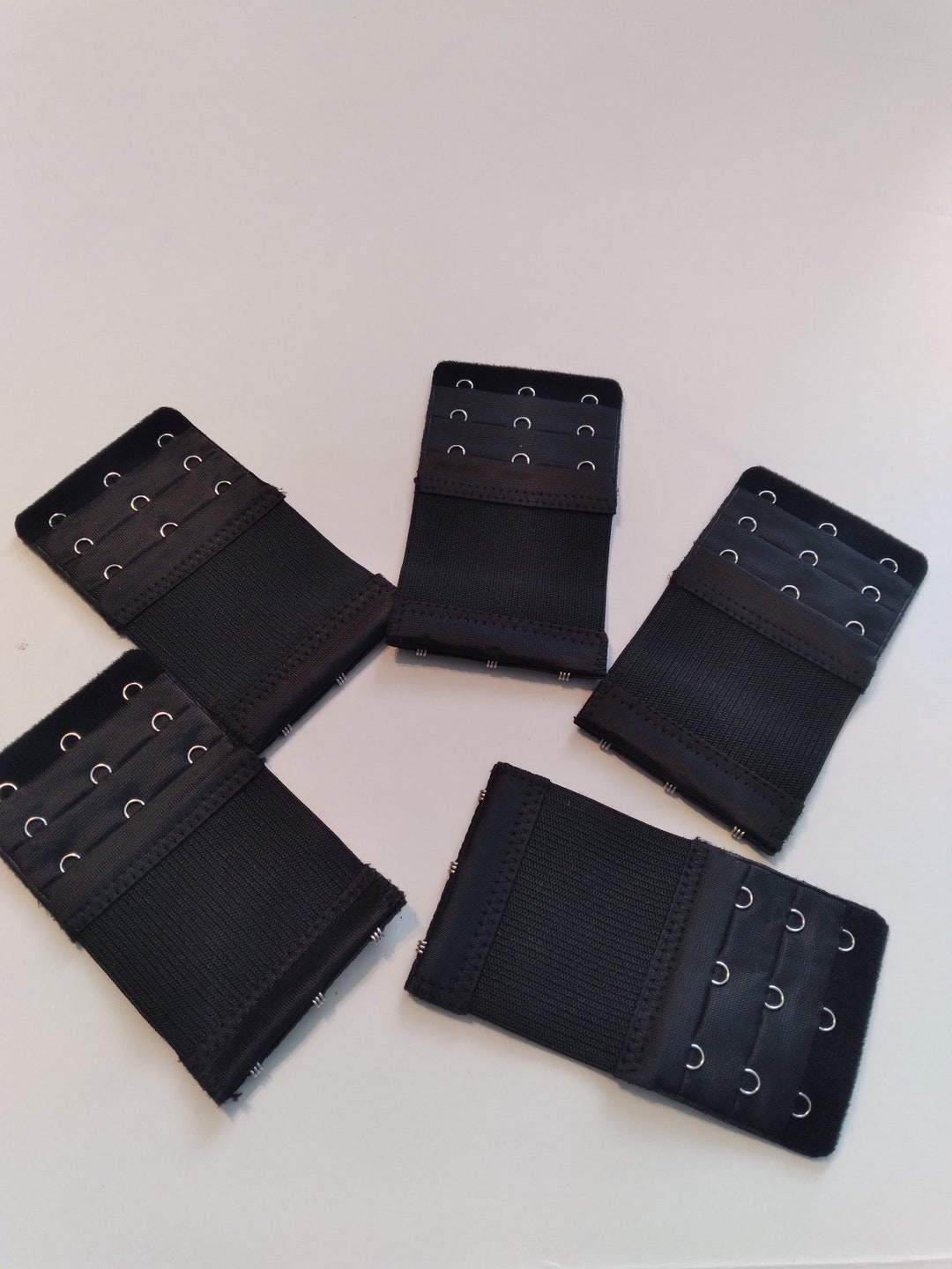 5pcs 3 Row Black Bra Extensions for Your Diy Repairs. - Etsy