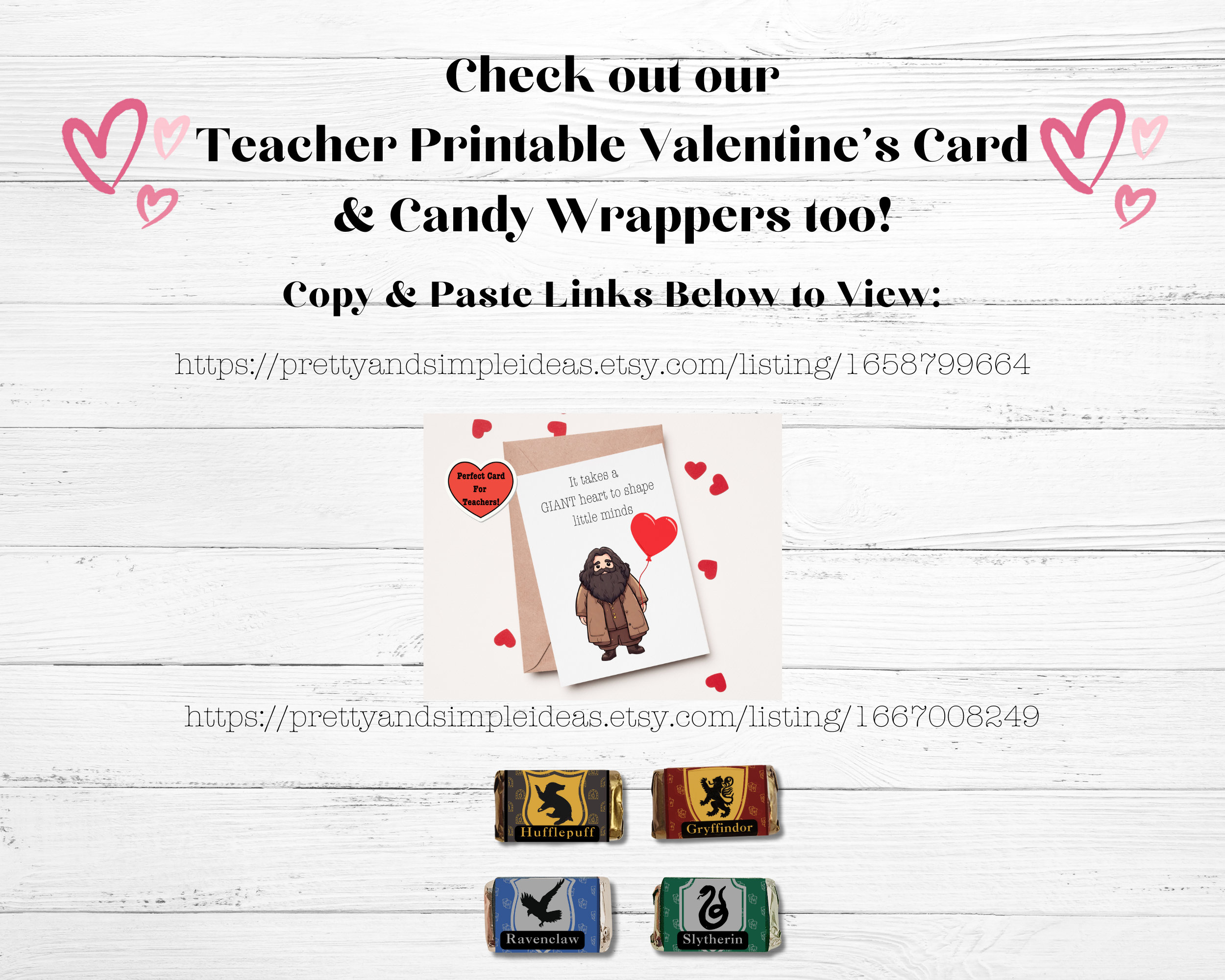 Wizard Class Valentine's Day Cards, Magical Valentine's Day, Printable ...