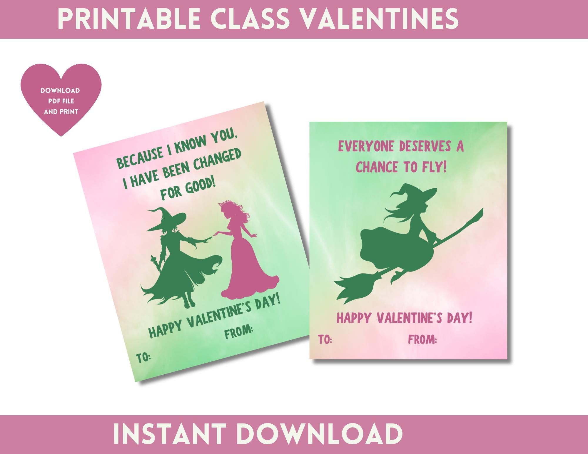 Wicked Valentine's Cards - Etsy