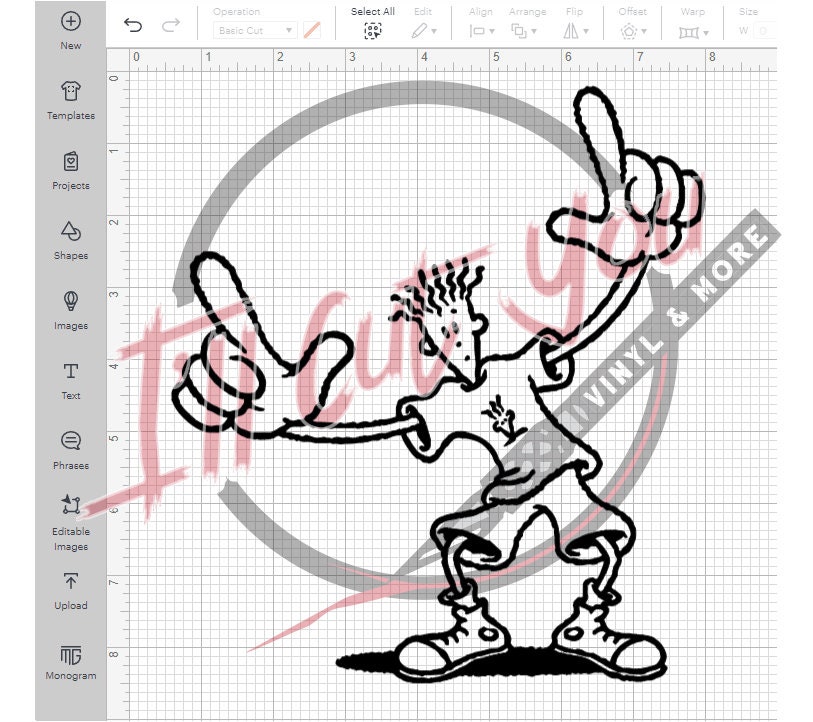 Fido Dido - 90's Mascot - SVG File - Etsy