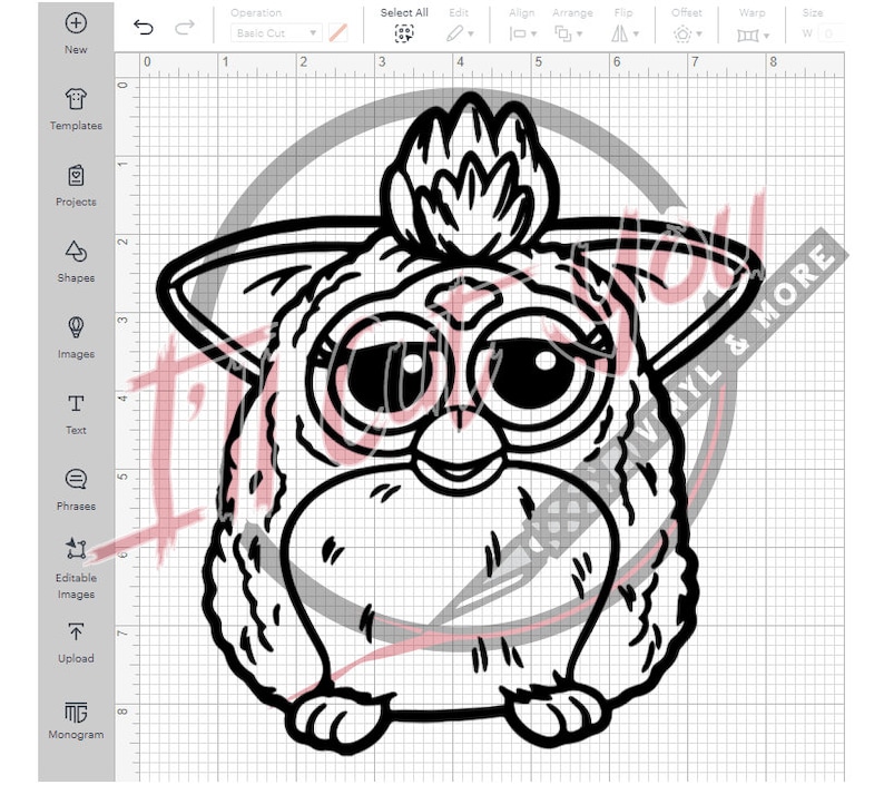Furby - Animatronic Friend - Creepy - SVG File - Etsy