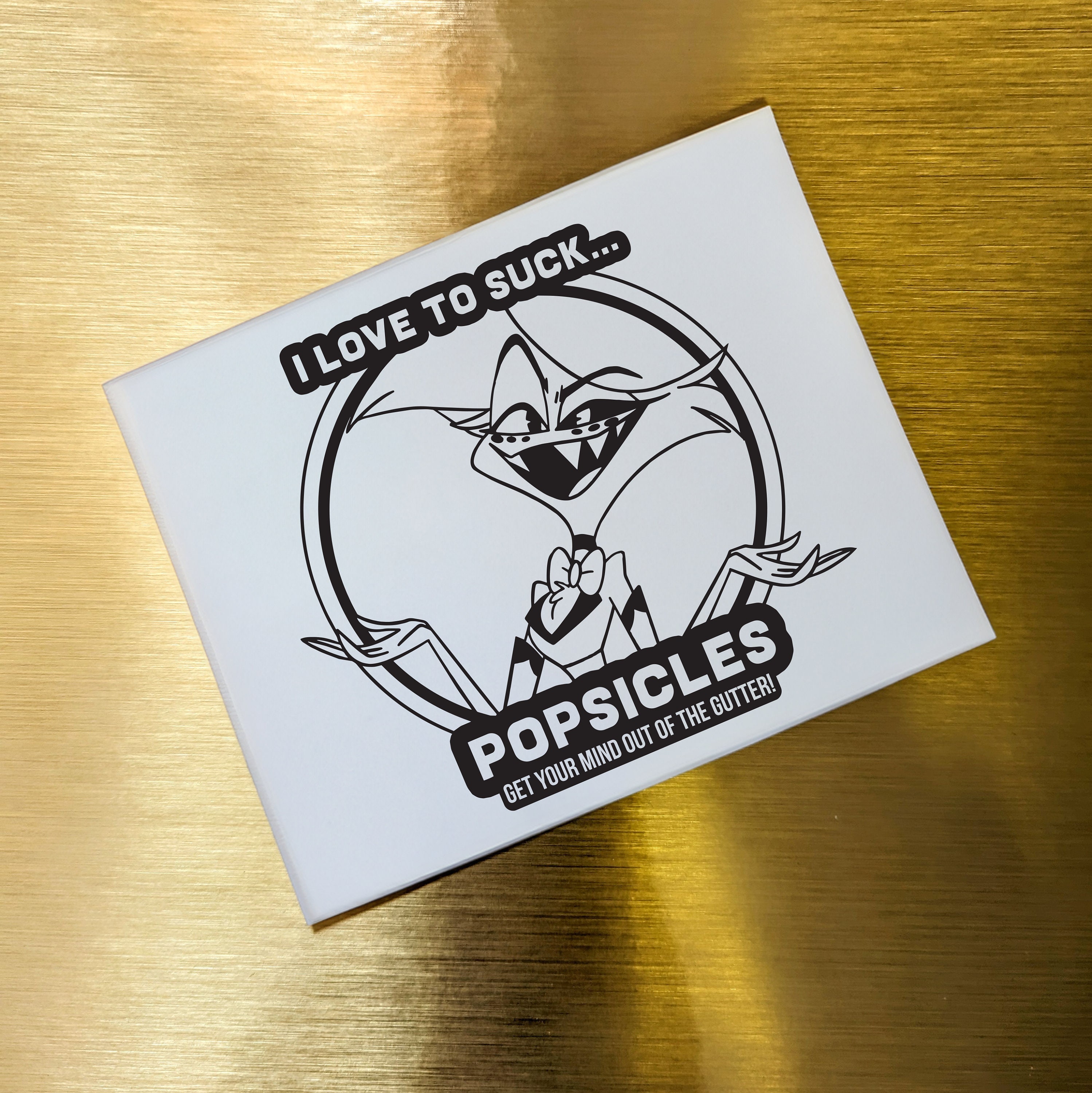 I Love to Suck... Popsicles - Angel Dust - Hazbin Hotel - SVG File - Etsy