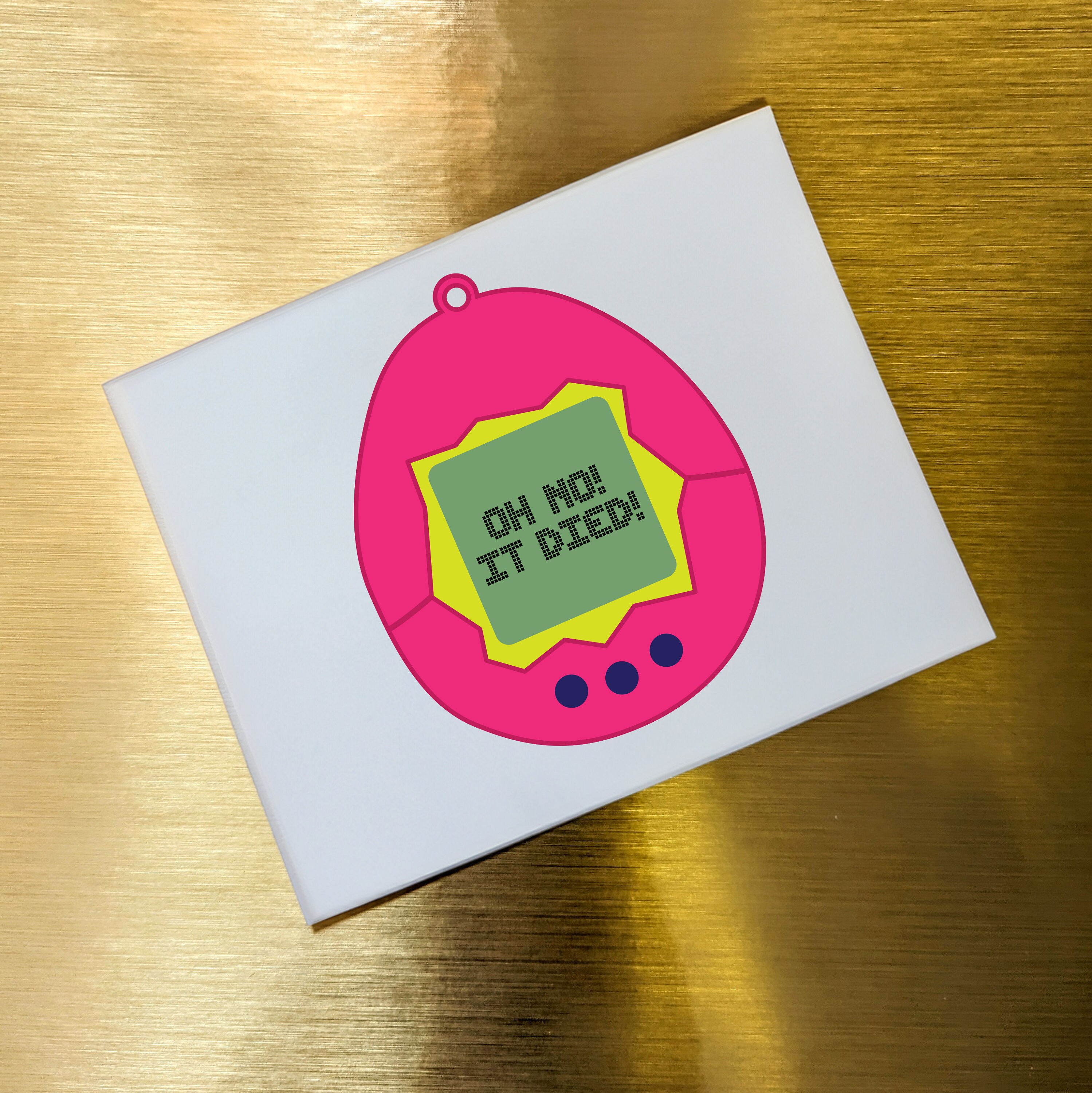 Oh No, It Died Tamagotchi 90's Toys Vintage SVG File - Etsy