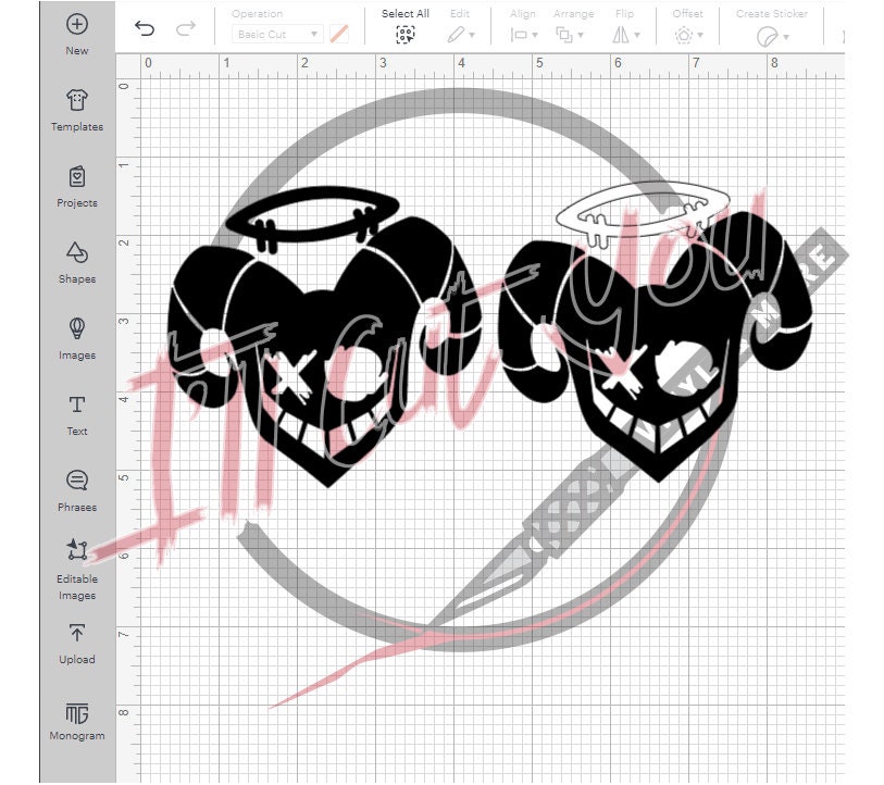 Hazbin Hotel Exorcist Mask - SVG Files - Etsy