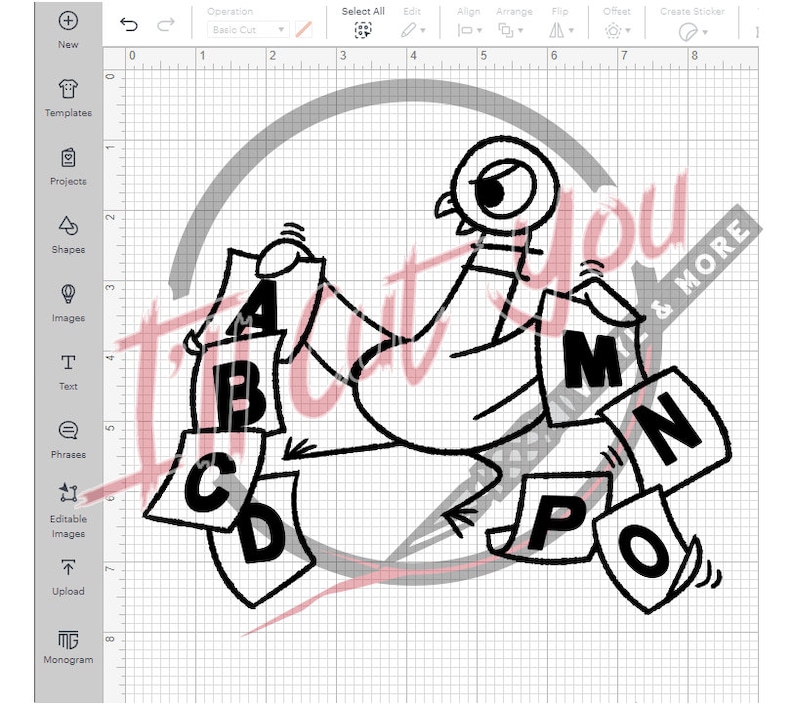 Pigeon Abcs - the Pigeon Has to Go to School - SVG File - Etsy
