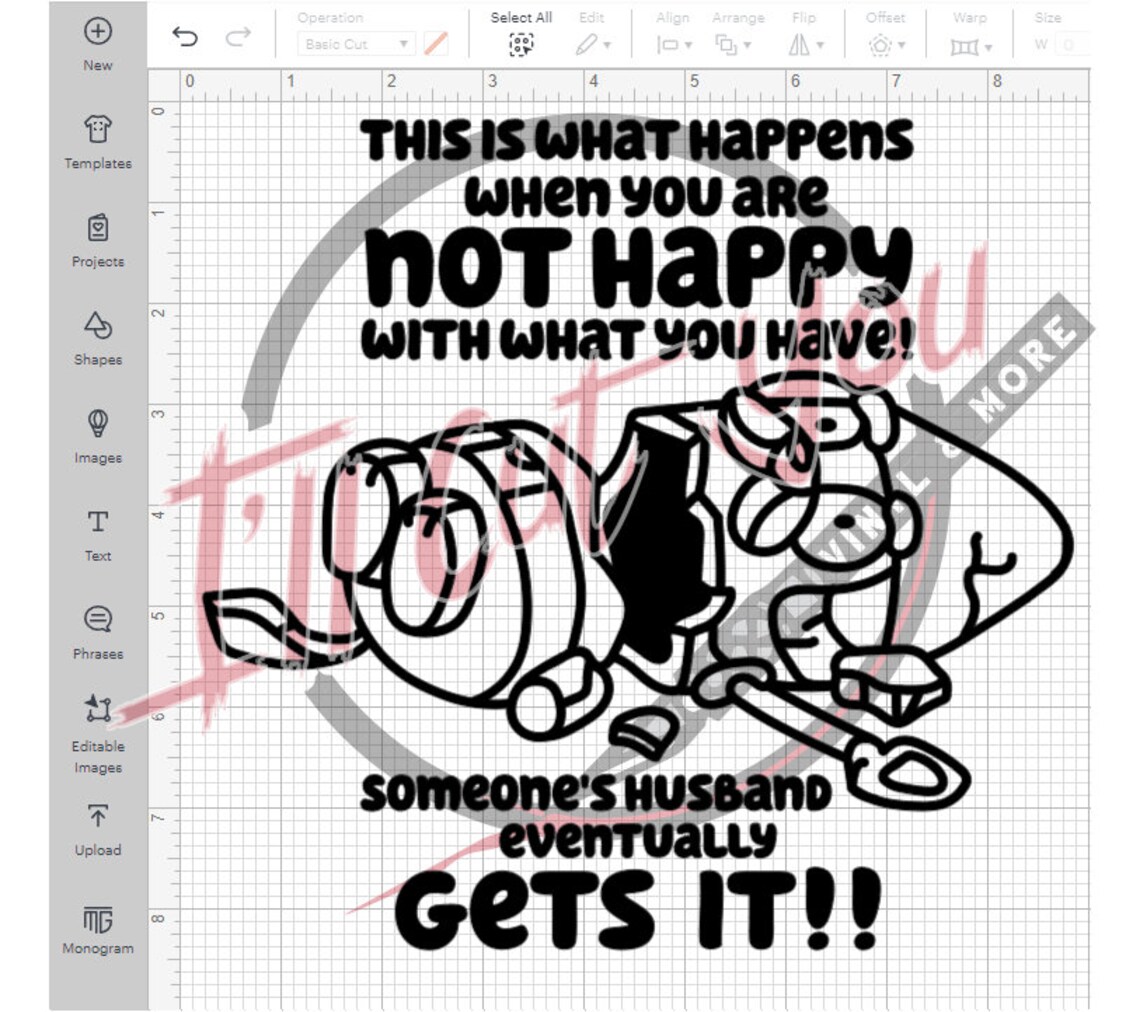 Someone's Husband Gets It Bluey Hecuba Chilli SVG File - Etsy