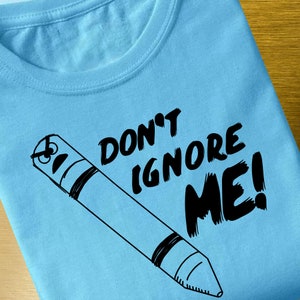 Don't Ignore Me! - Creepy Crayon - Children's Book - Teacher - SVG File ...