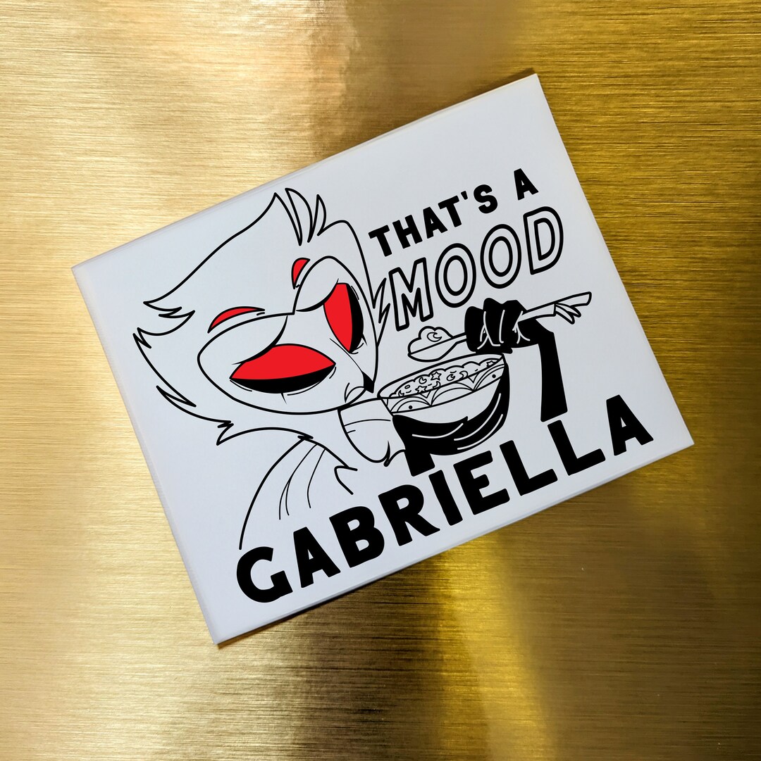 That's A Mood Gabriella - Stolas - Helluva Boss - SVG File - Etsy