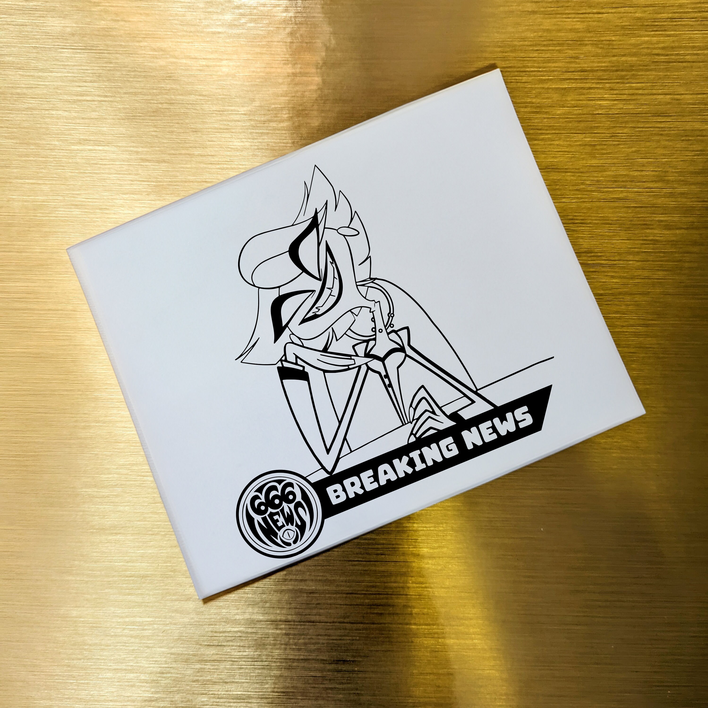 Breaking News - Katie Killjoy - Hazbin Hotel - 666 News - SVG File - Etsy