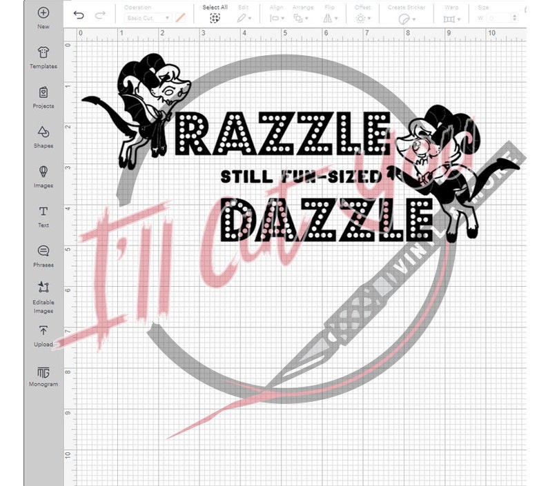 Razzle Dazzle Fun-sized Hazbin Hotel SVG File - Etsy
