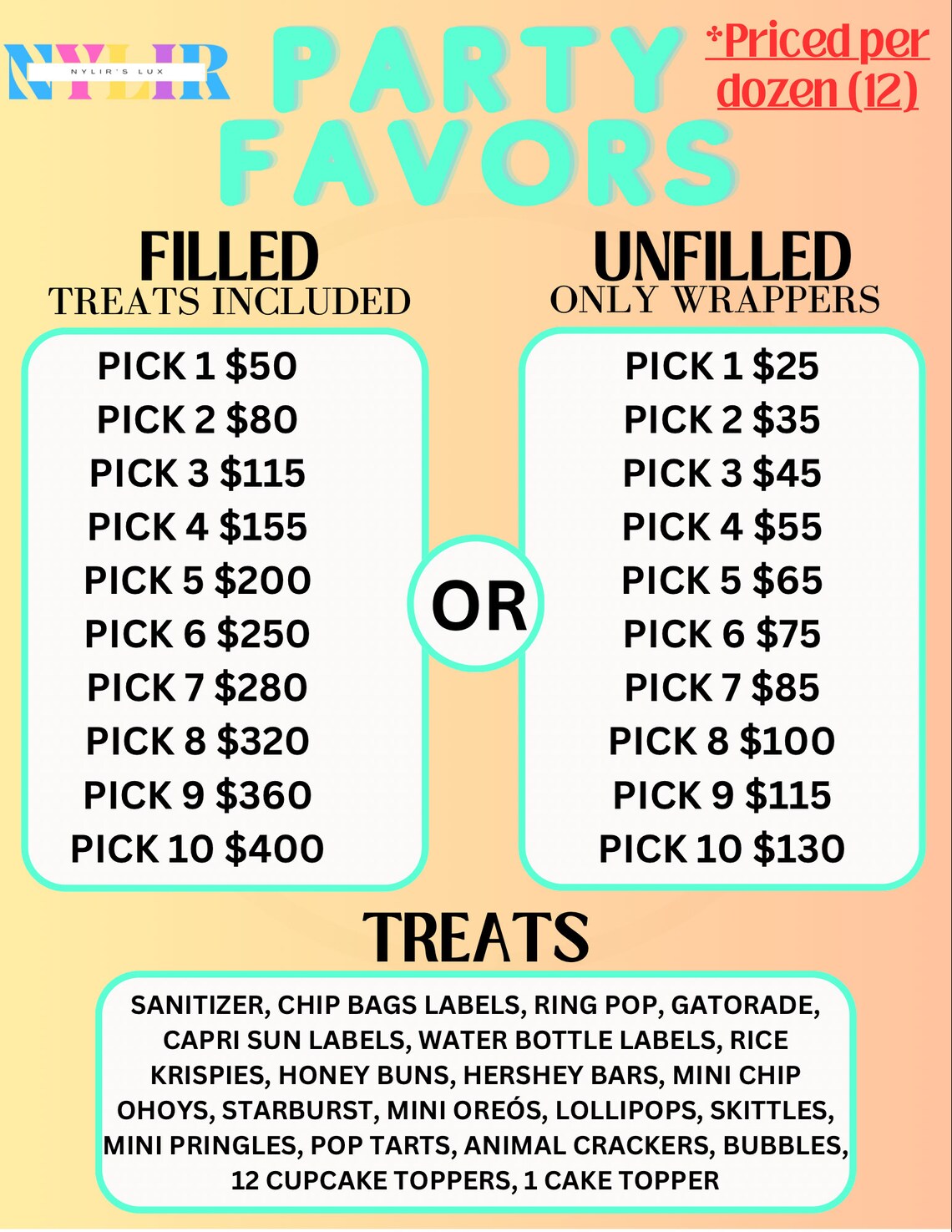 Custom Party Favor Bundle, Custom Coloring Book, Custom Juice, Custom ...