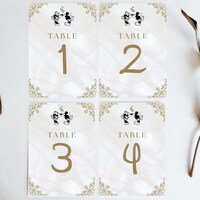 Table Number - Etsy