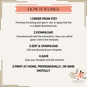 Dinosaur Menu Editable Template - INSTANT DOWNLOAD - Etsy