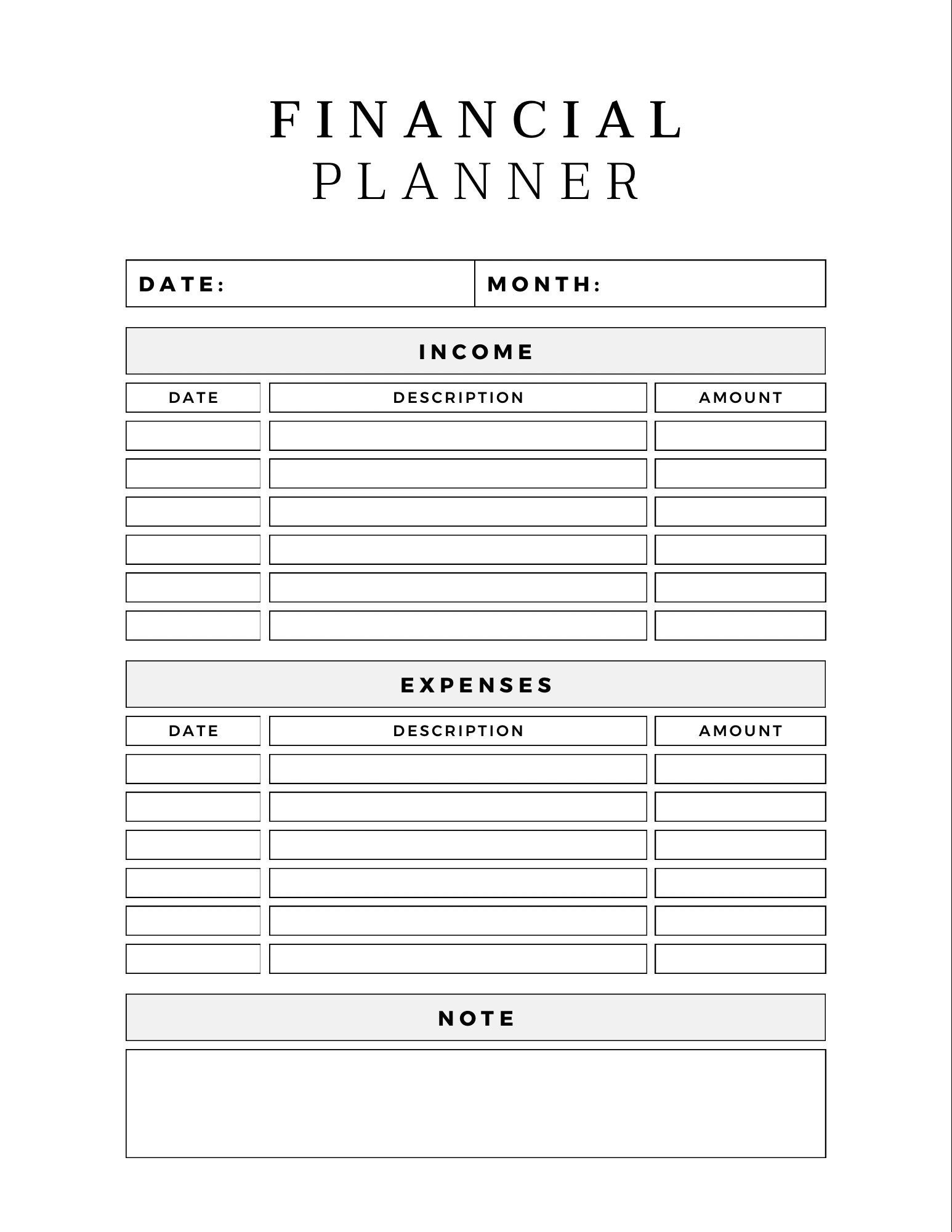 Tactical Planner - Etsy