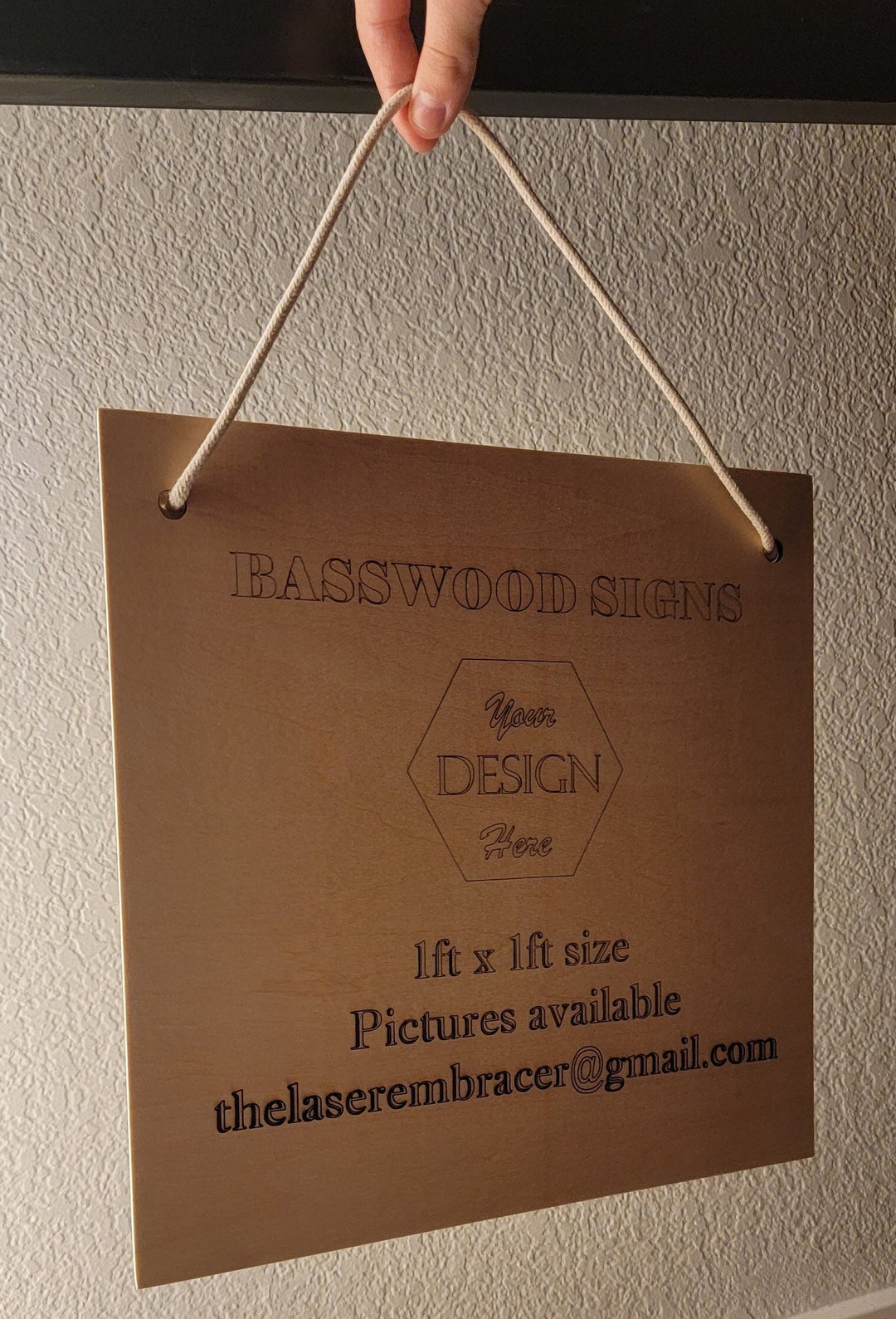 Custom Laser Engraved Signs - Etsy