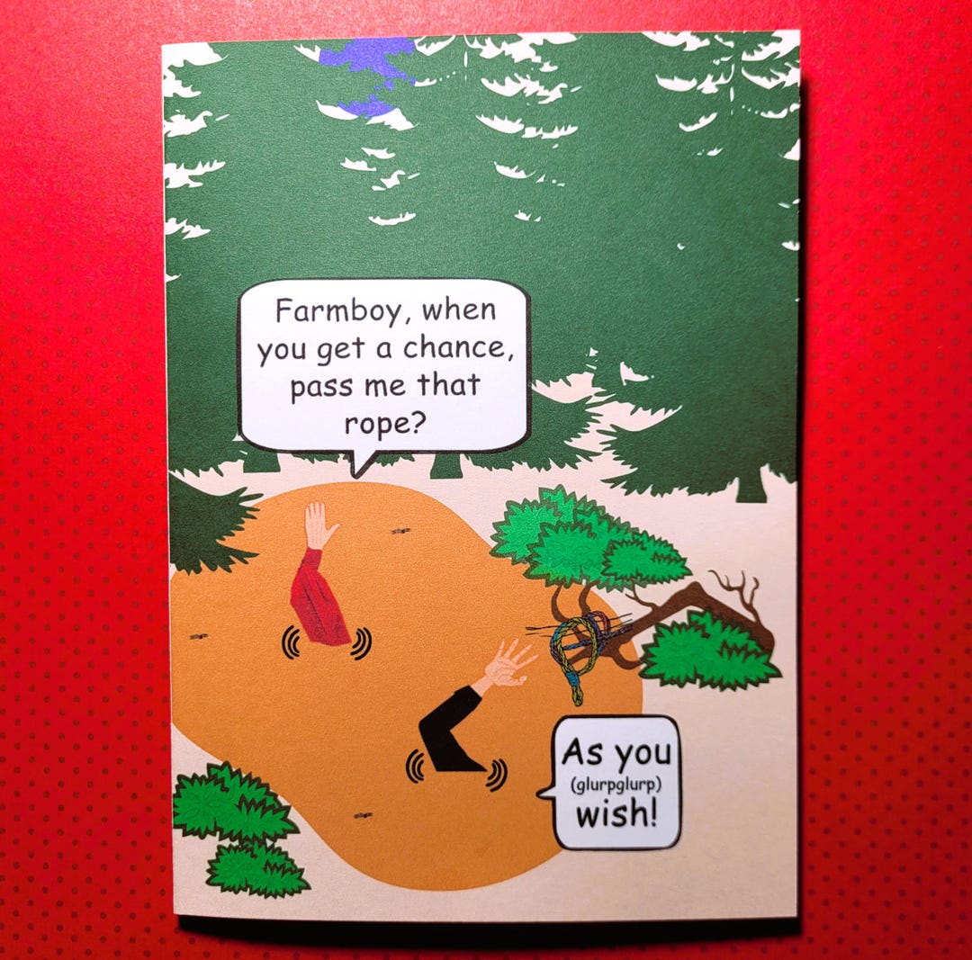 Princess Bride Card, Printable Digital Any Occasion, Bride Card for Her ...