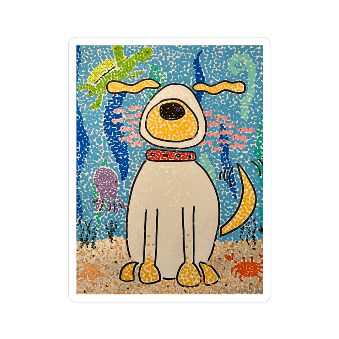 Deep Sea Dog Vinyl Decals - Etsy