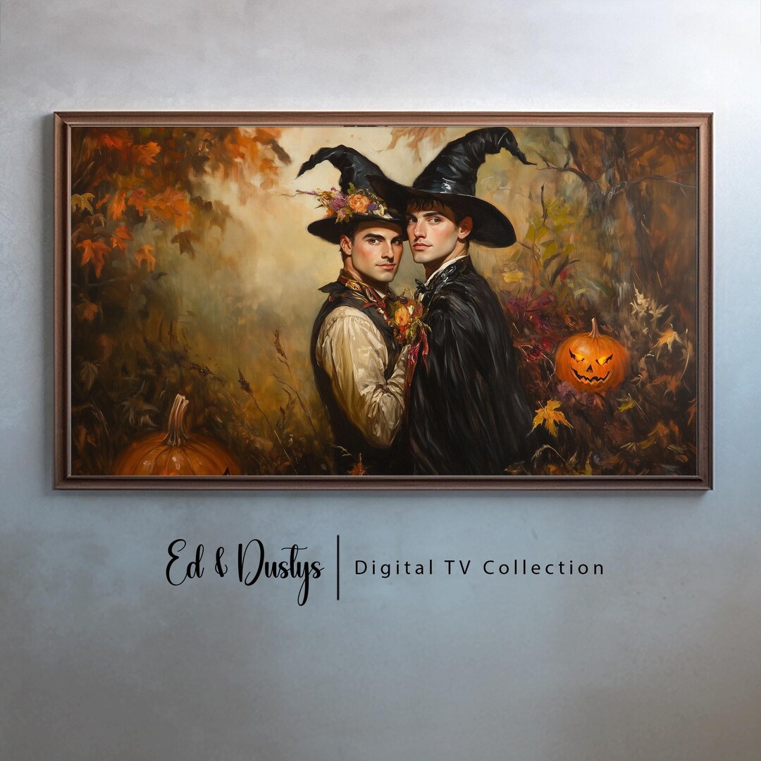 Samsung Frame Halloween Tv Art, Vivid Lgbtq Men, Halloween Pride ...