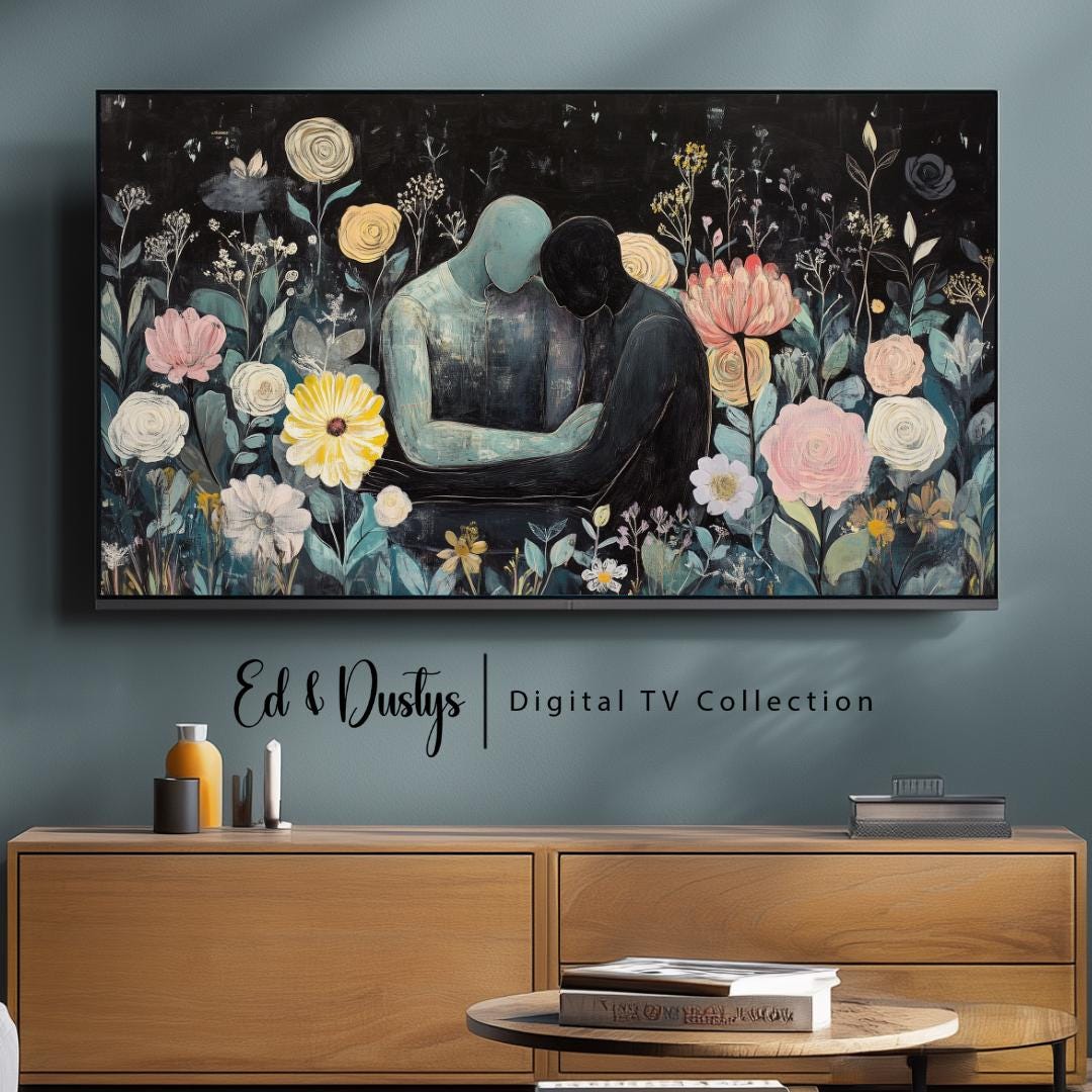 Samsung Frame Tv Art, Modern, Vivid Lgbtq Portrait, Colorful Pride ...