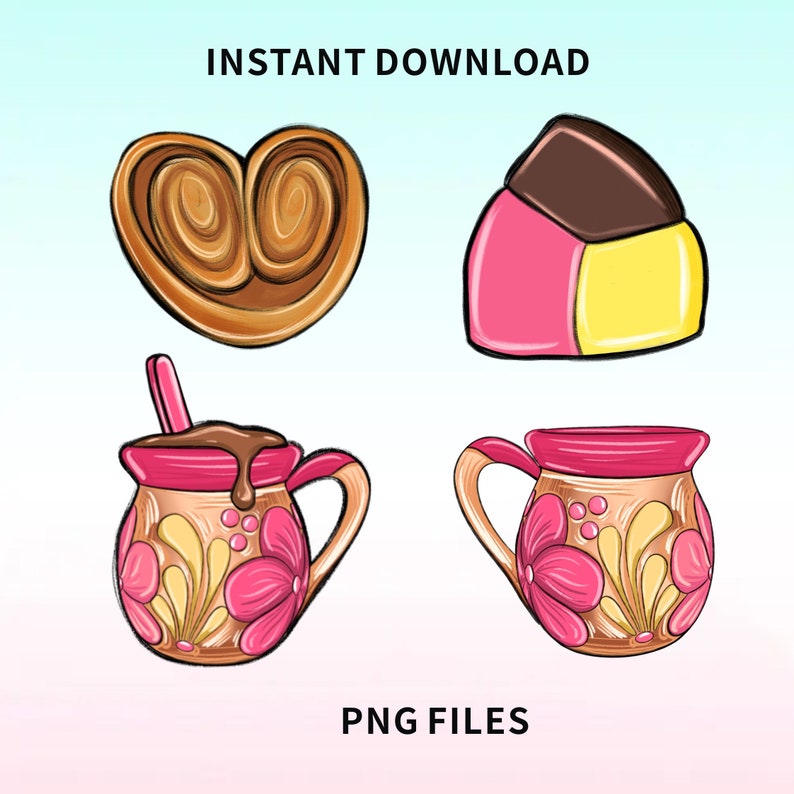 Mexican Pan Dulce Png Sublimation Design Bundle, Mexican Bakery Png ...