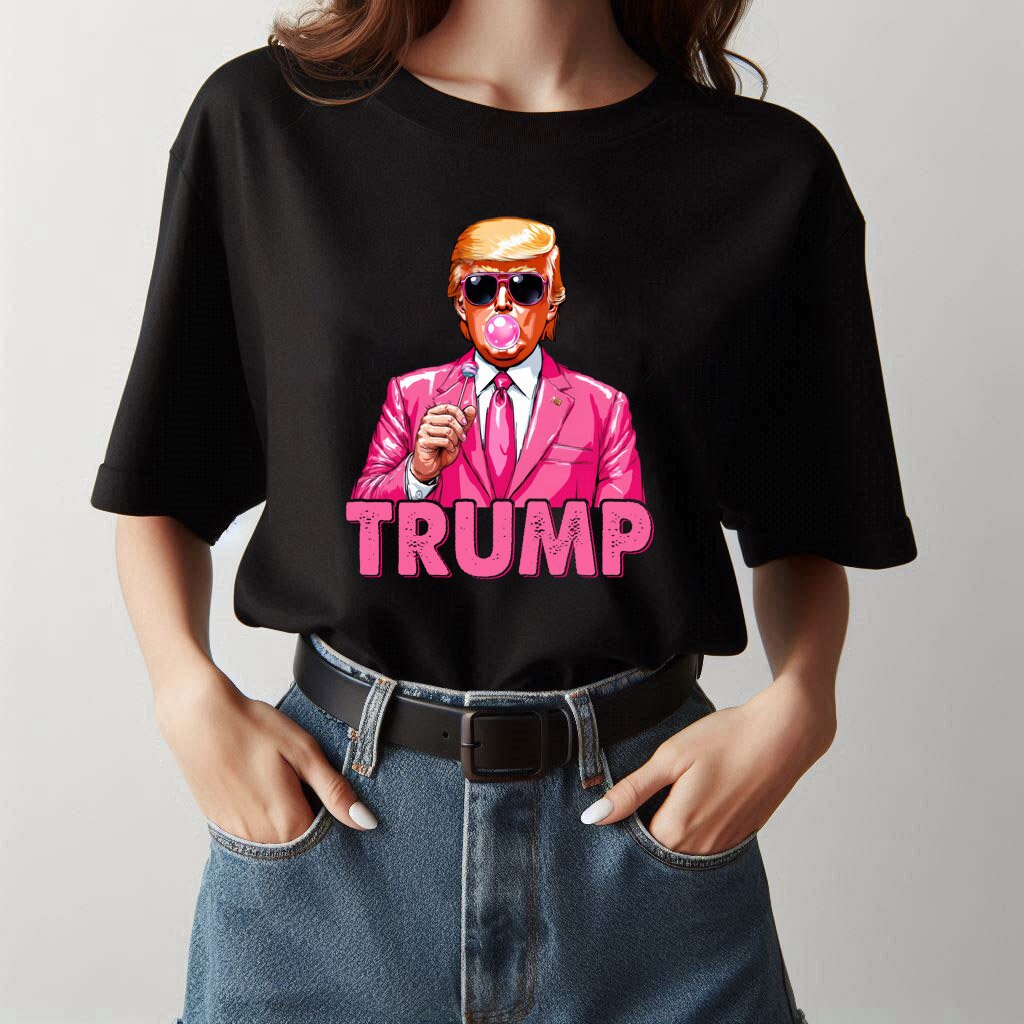 Pink Trump 2024 Png, Trump PNG, Election 2024 Png, Vote for Trump Png ...