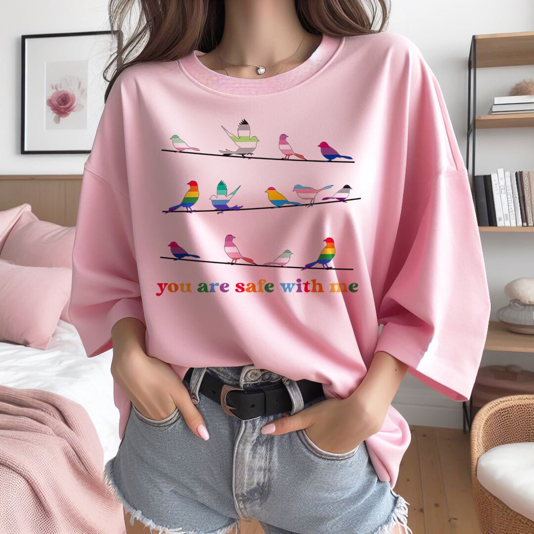 You Are Safe With Me Png, LGBT Friendly Png, LGBT Support Png, Rainbow ...