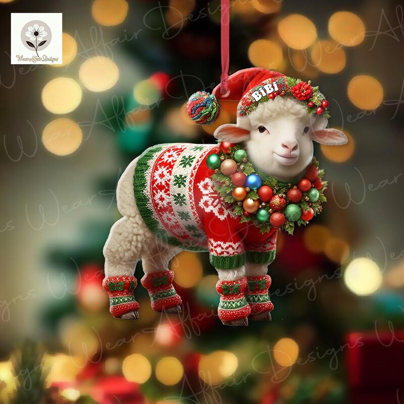 Christmas Sheep - Etsy