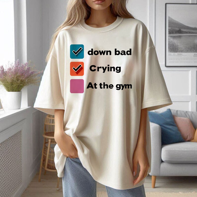 Down Bad, Crying, at the Gym Check List Png, Down Bad Png, Mood Png ...