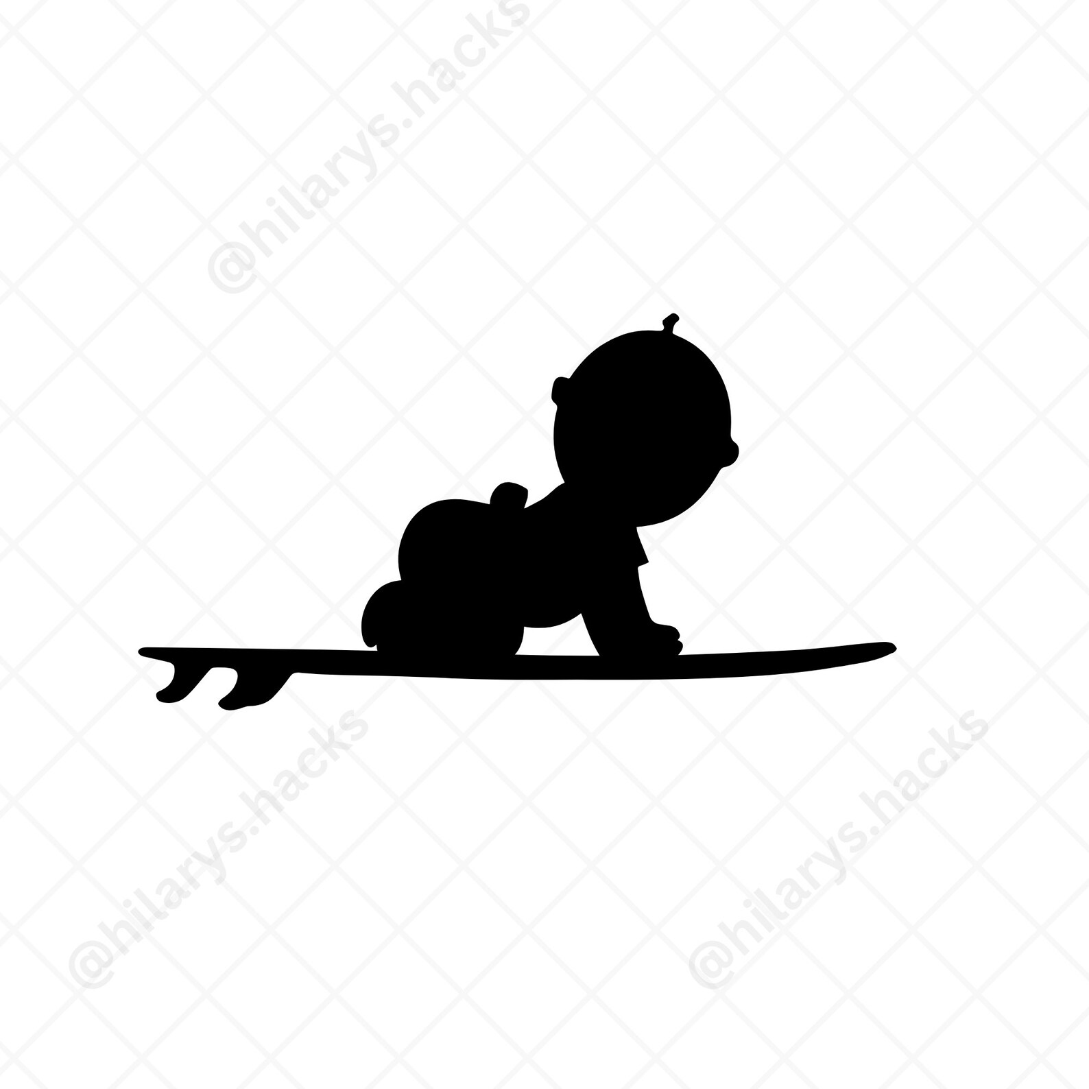 Baby on Board Digital Download SVG & PDF - Etsy