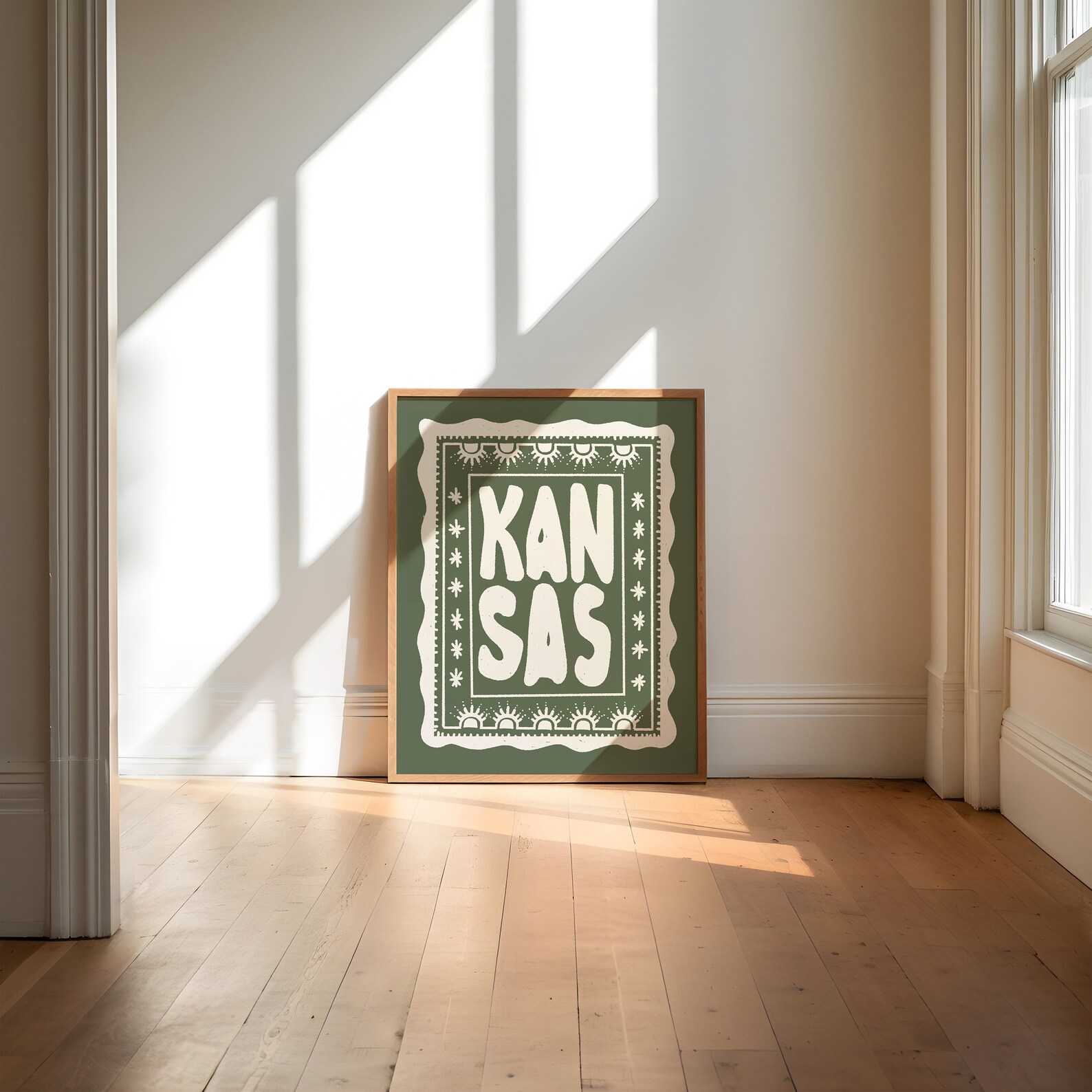 Kansas Wall Art, Desert Wall Art, Kansas Poster, Kansas Print, Kansas ...