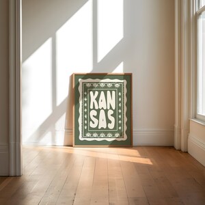 Kansas Wall Art, Desert Wall Art, Kansas Poster, Kansas Print, Kansas ...