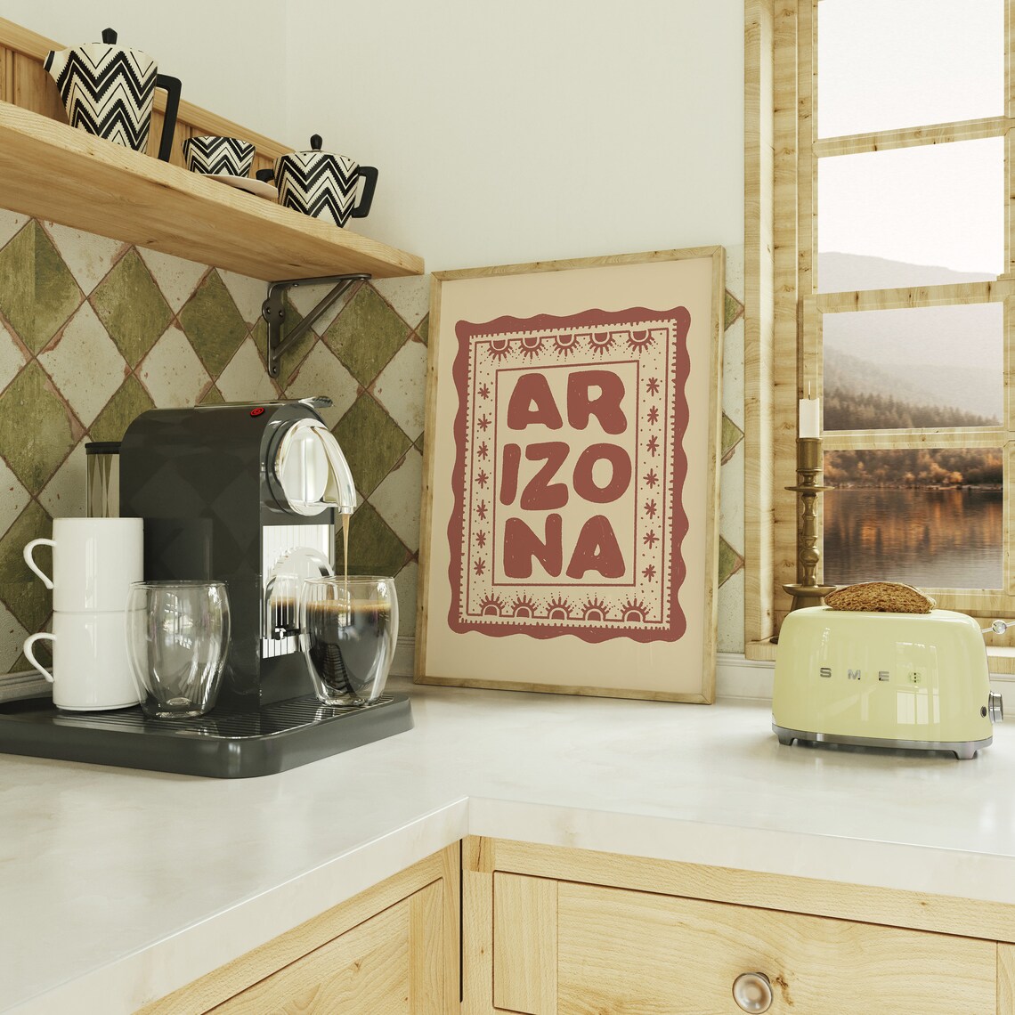 Arizona Wall Art, Desert Wall Art, Arizona Poster, Arizona Print ...