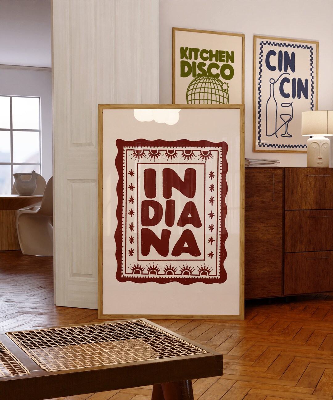 Indiana Wall Art, Desert Wall Art, Indiana Poster, Indiana Print ...