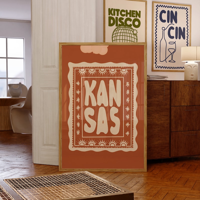 Kansas Art - Etsy