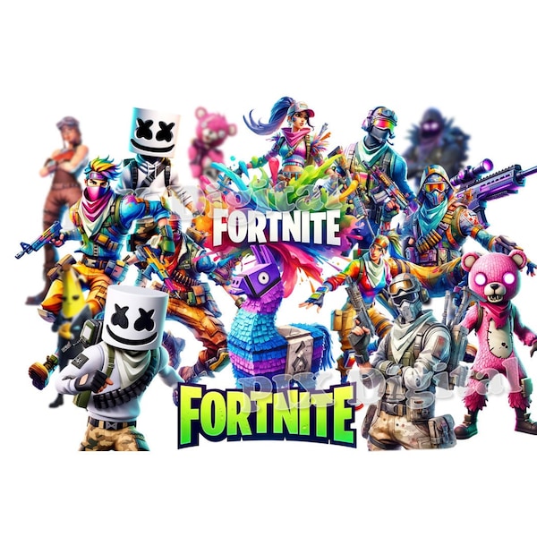 Fort Night Characters - Etsy