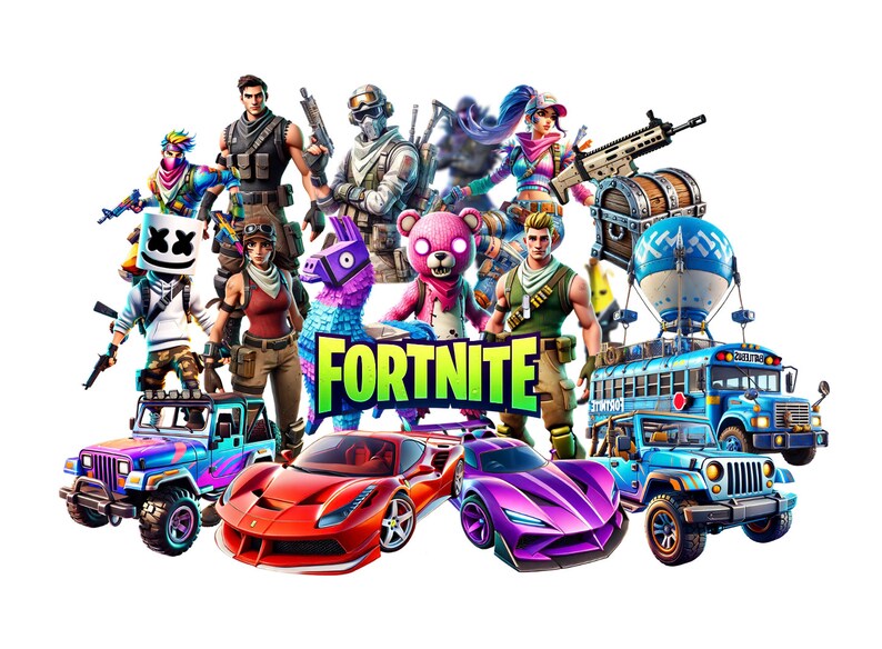 Epic Fort Night Collection 29 Digital Images, Pngs, Clipart Fort Nite ...