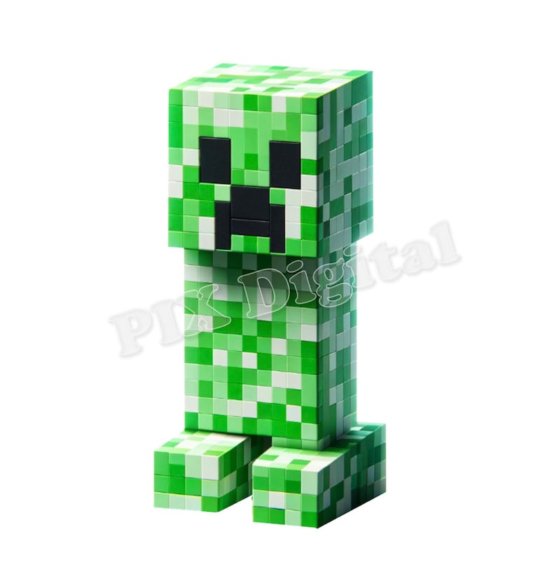 Minecraft Character Clipart – Digital Images for Commercial Use (PNG ...