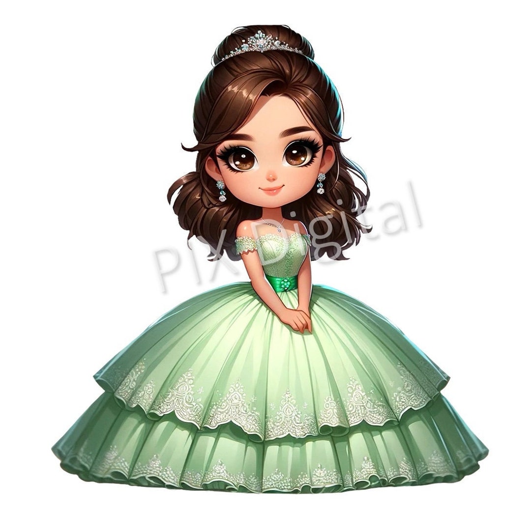 Soft Garden Green Princess Digital Image PNG, Clipart, High Quality ...
